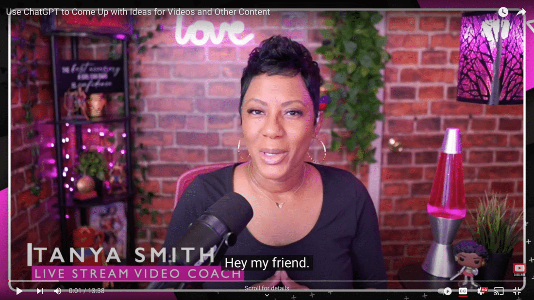 Studio Setups: Behind the Scenes with Tanya Smith - Ian Anderson Gray | AI Consultant, Trainer ...