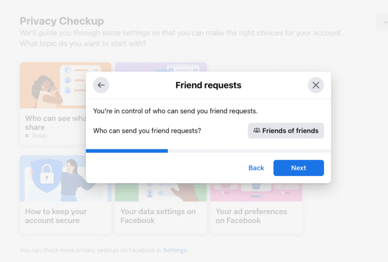 How to Make your Facebook Account Private